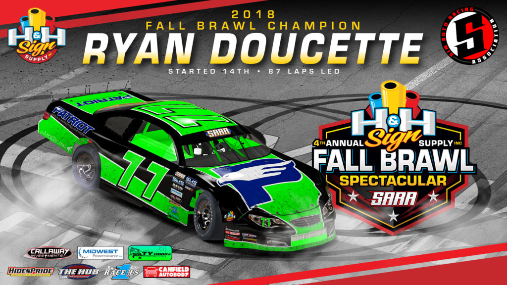 Doucette Wins 4th Annual Fall Brawl Spectacular - Sim Auto Racing ...