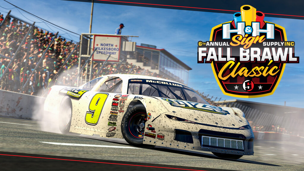 McCollum's Mistake Leads To Fall Brawl Victory - Sim Auto Racing ...