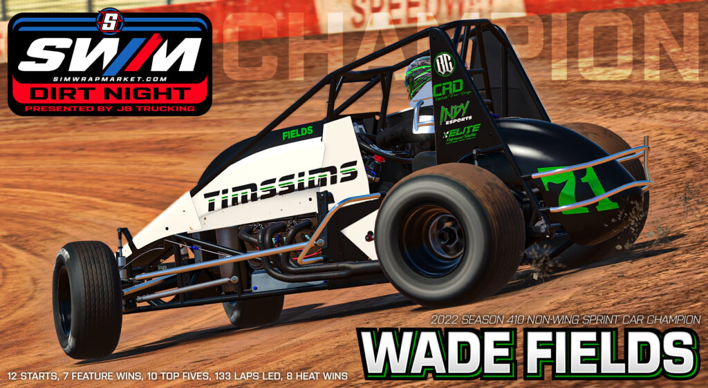 Fields & Brannon Become Dirt Night Champions - Sim Auto Racing Association