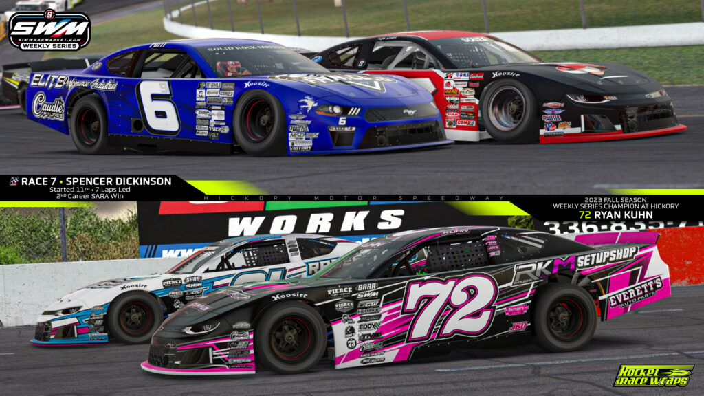Dickinson Wins, Kuhn Gets Crowned As Hickory Champion - Sim Auto Racing ...