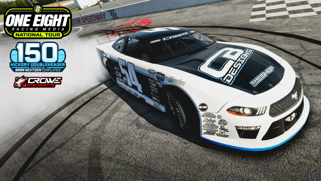 McCollum & Cabre Split National Tour Double At Hickory - Sim Auto ...