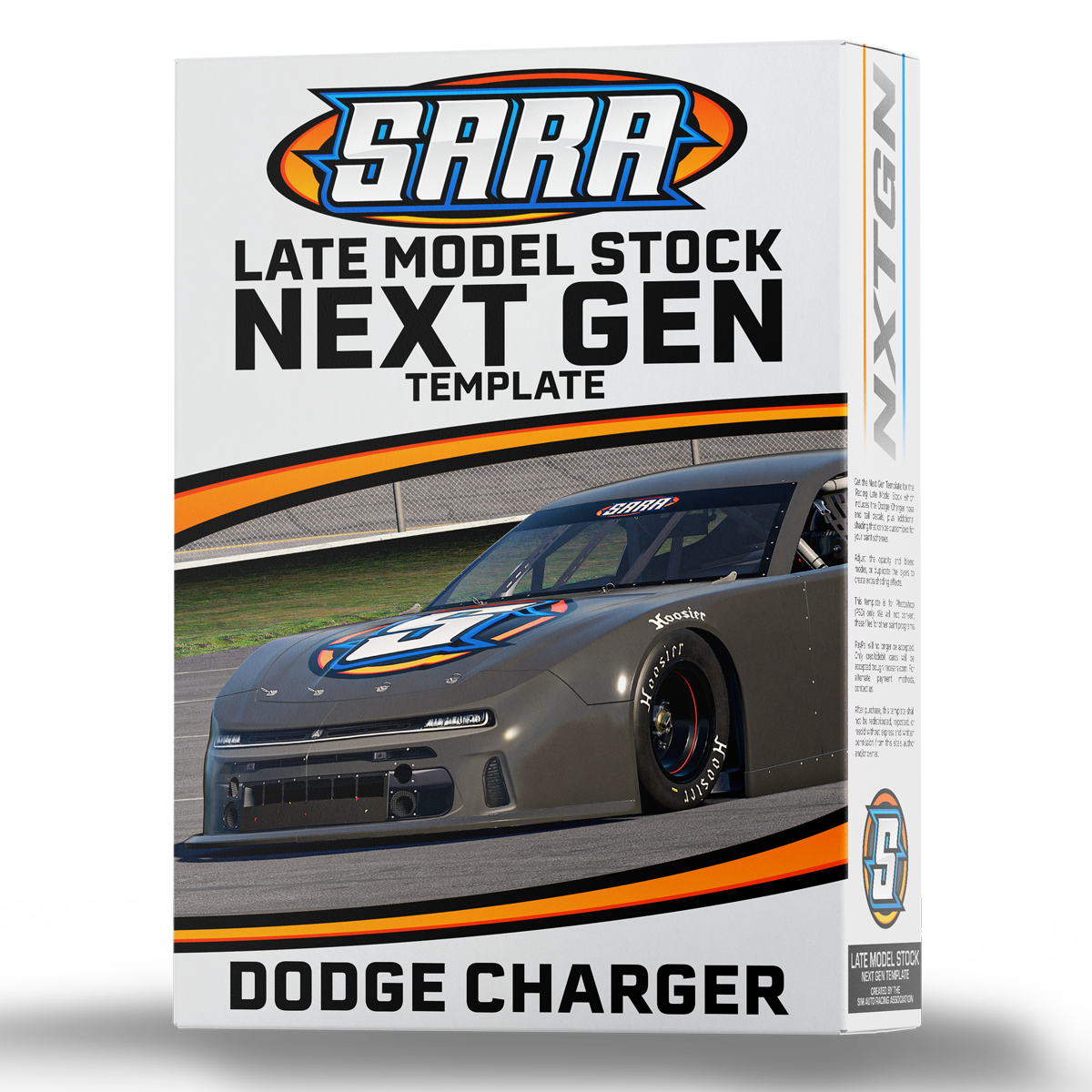 Late Model Stock Charger Template - Sim Auto Racing Association